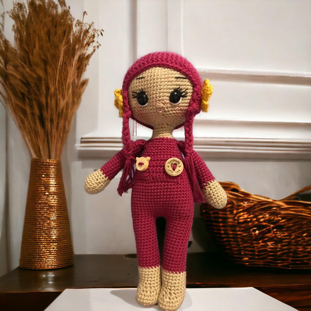 Papusa crosetata 20 cm - eMAG.ro