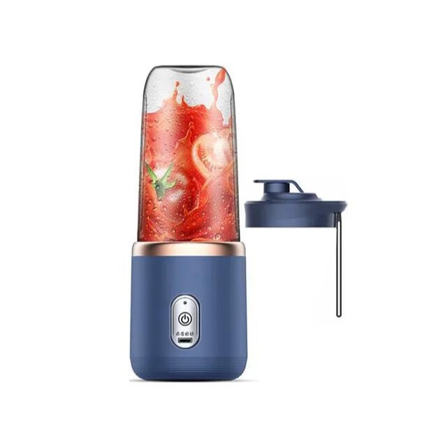 Mini Blender Electric cu incarcare USB, 6 lame din otel 3D inoxidabil, Putere 40w, 21.000 rpm ...