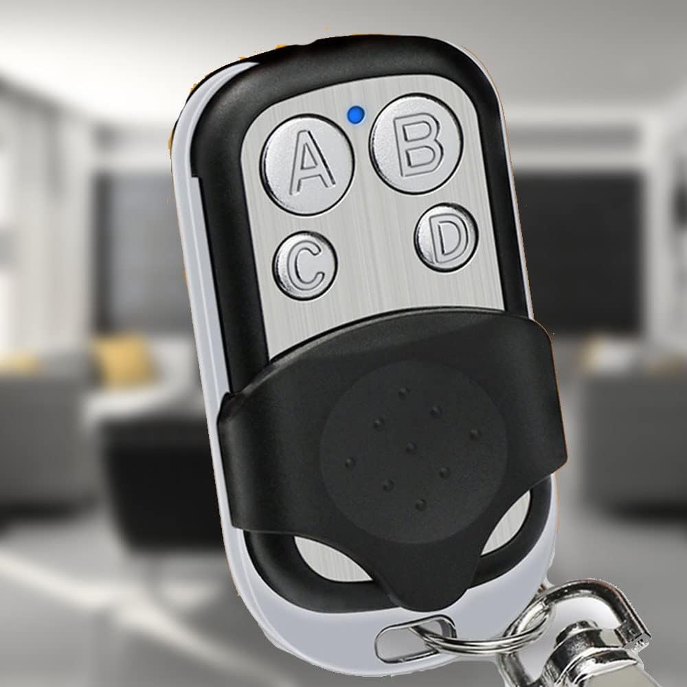 Set 3 telecomenzi programabile pentru usi garaj, Cafuneplus®, Plastic ...