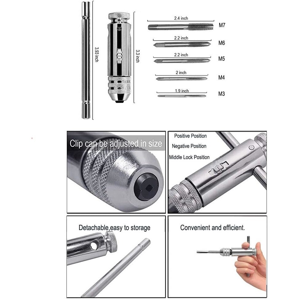 Set Bara de control in forma de T-filet cicloidal + 5 chei cu surub ...