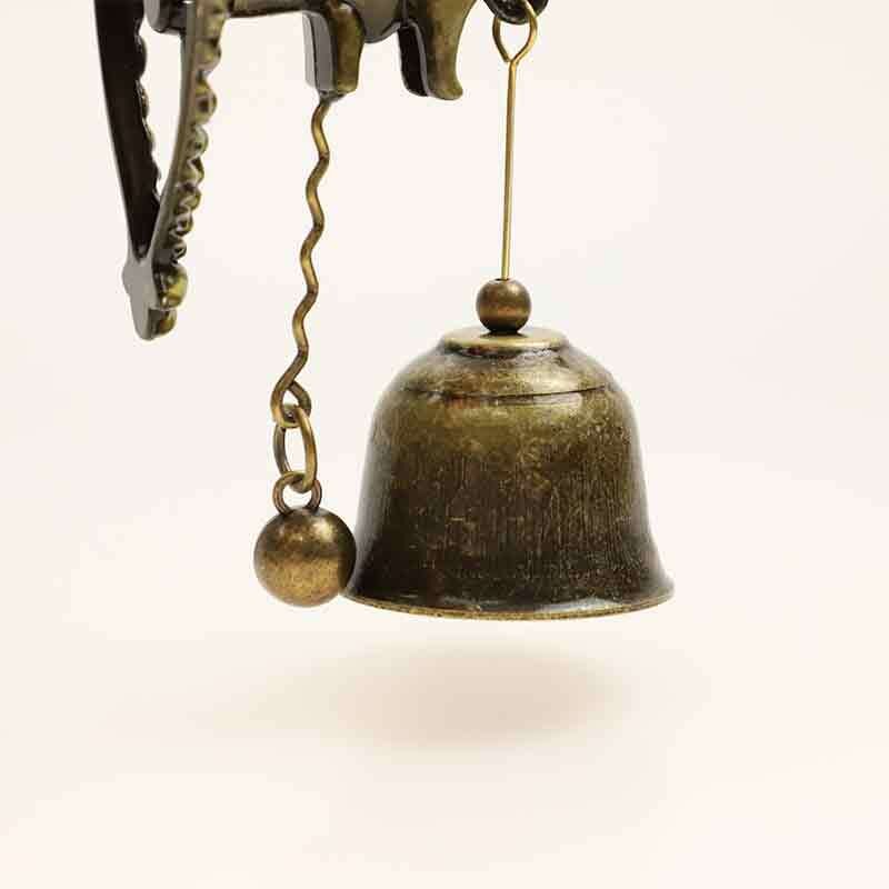 Clopotel decorativ, Sunmostar, Metal, Auriu - eMAG.ro