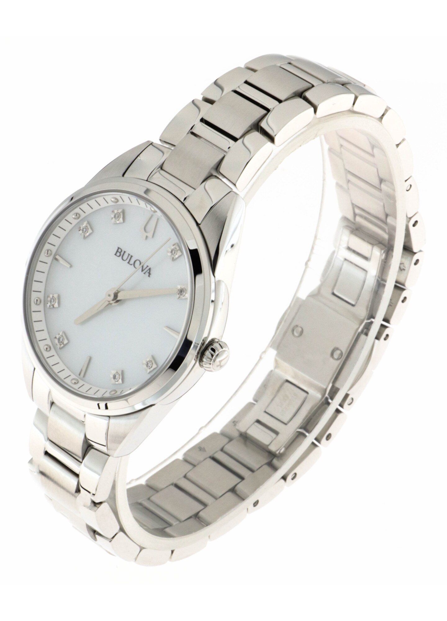 Ceas dama Sutton Lady, Bulova, Otel, Argintiu - eMAG.ro