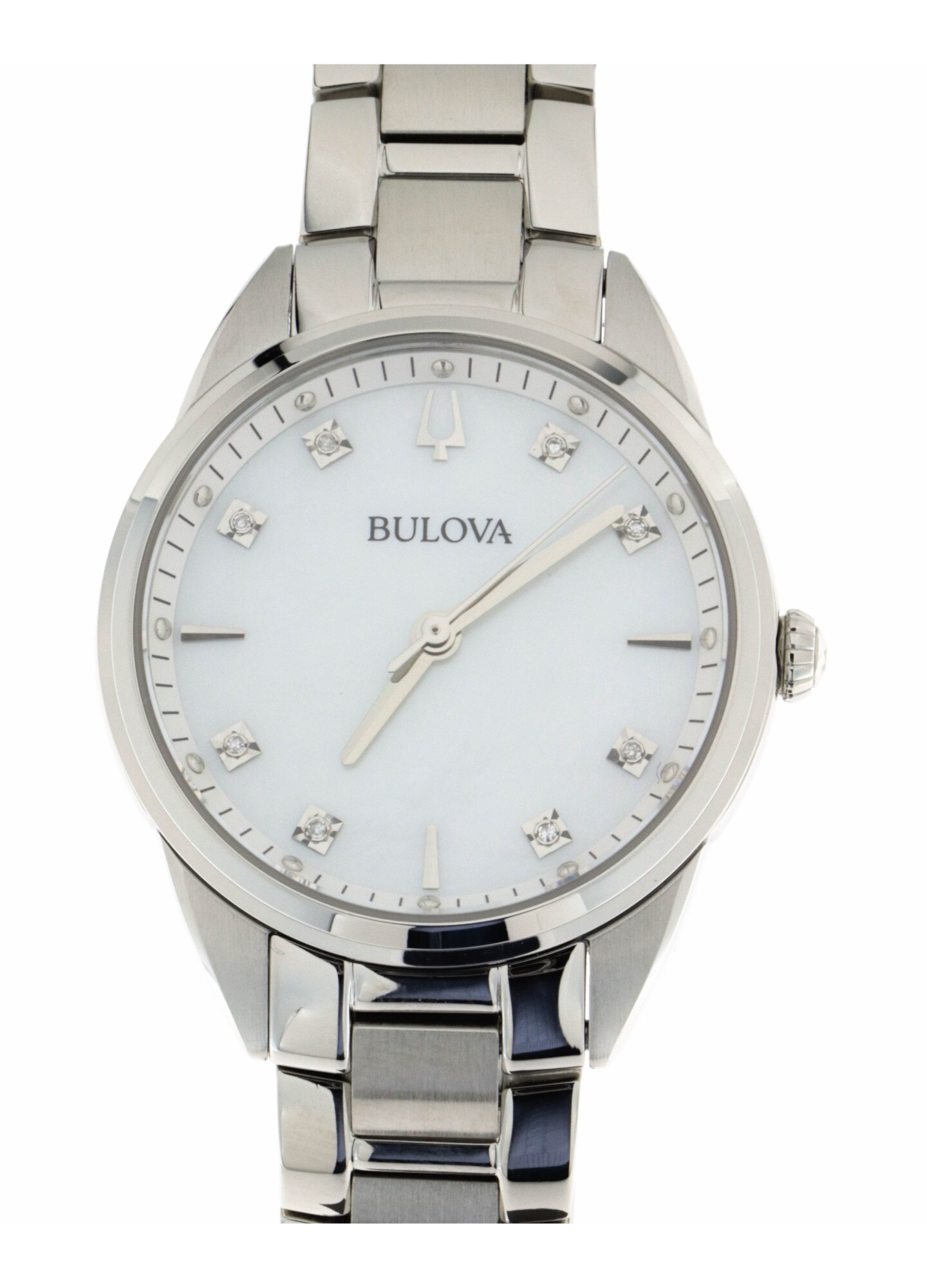Ceas dama Sutton Lady, Bulova, Otel, Argintiu - eMAG.ro