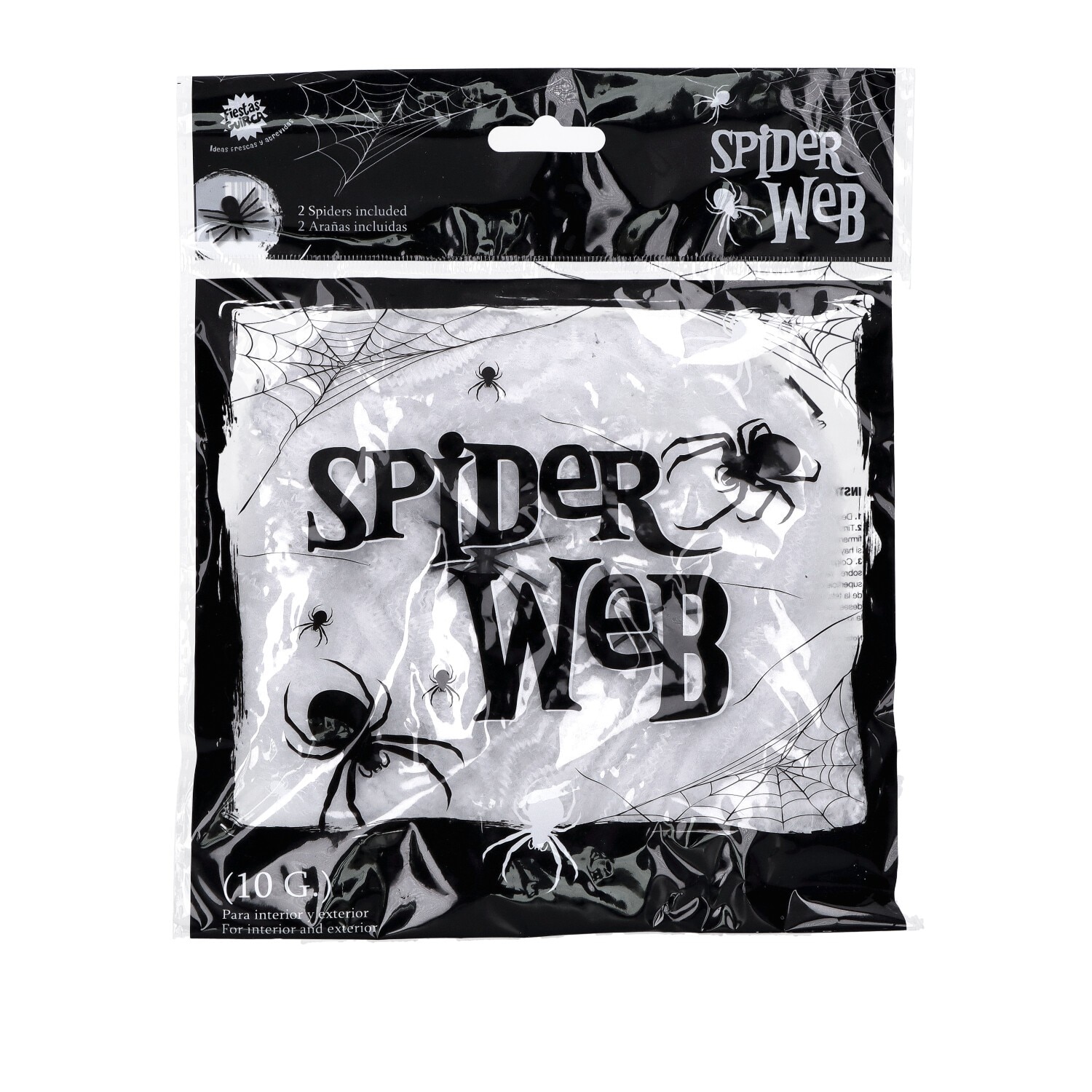 Panza de paianjen de Halloween, 10 g, Alb - eMAG.ro