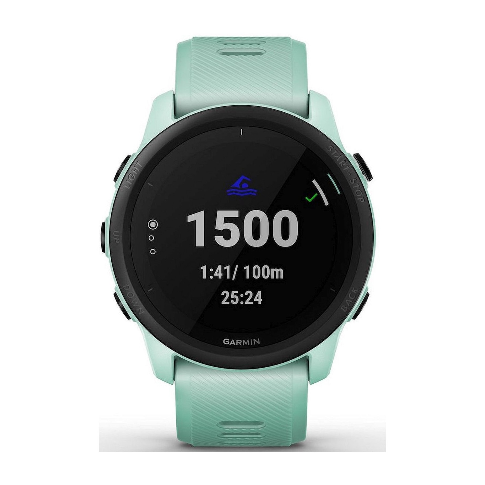 Ceas Smartwatch, Garmin, Bluetooth/USB, GPS/Functii sportive, Silicon ...