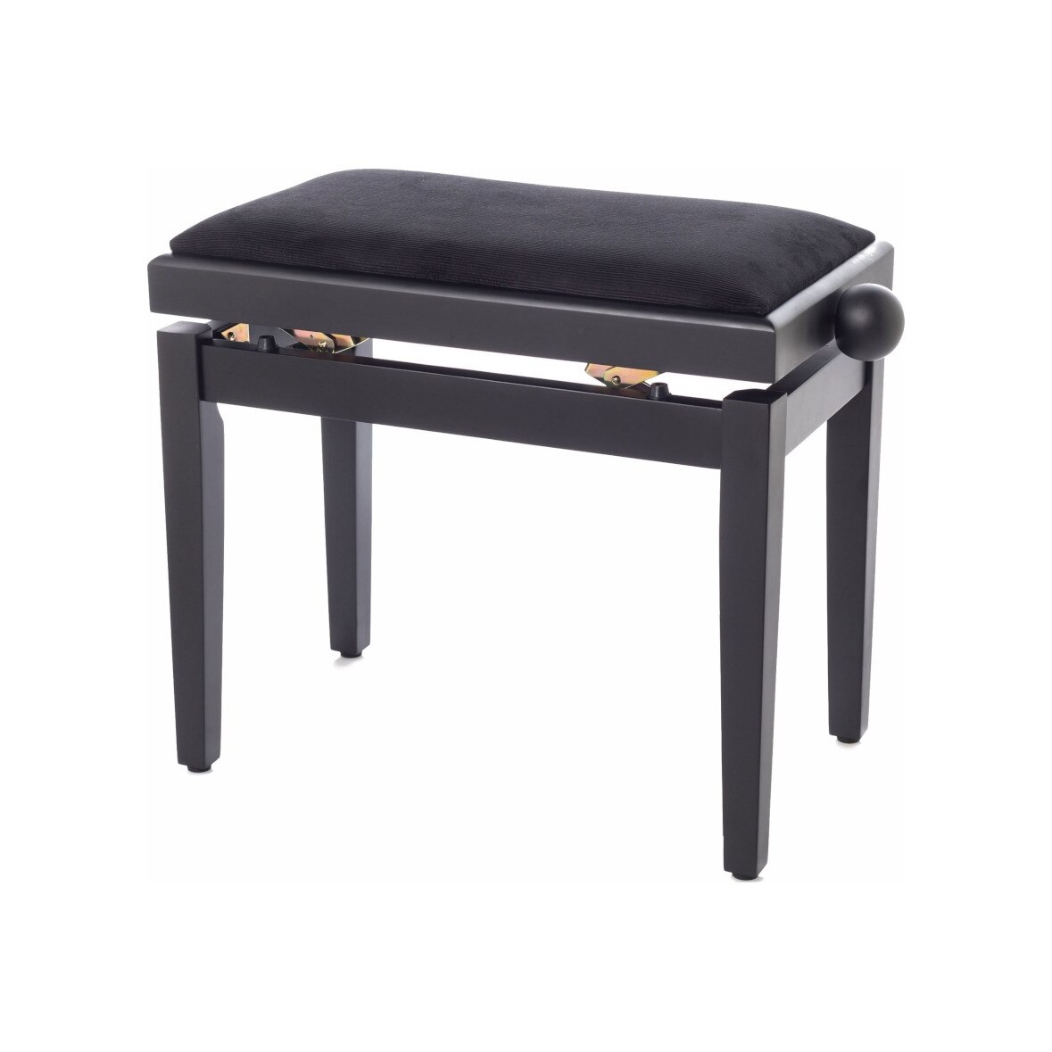Scaun pentru pian, Bespeco, Lemn, Negru - eMAG.ro