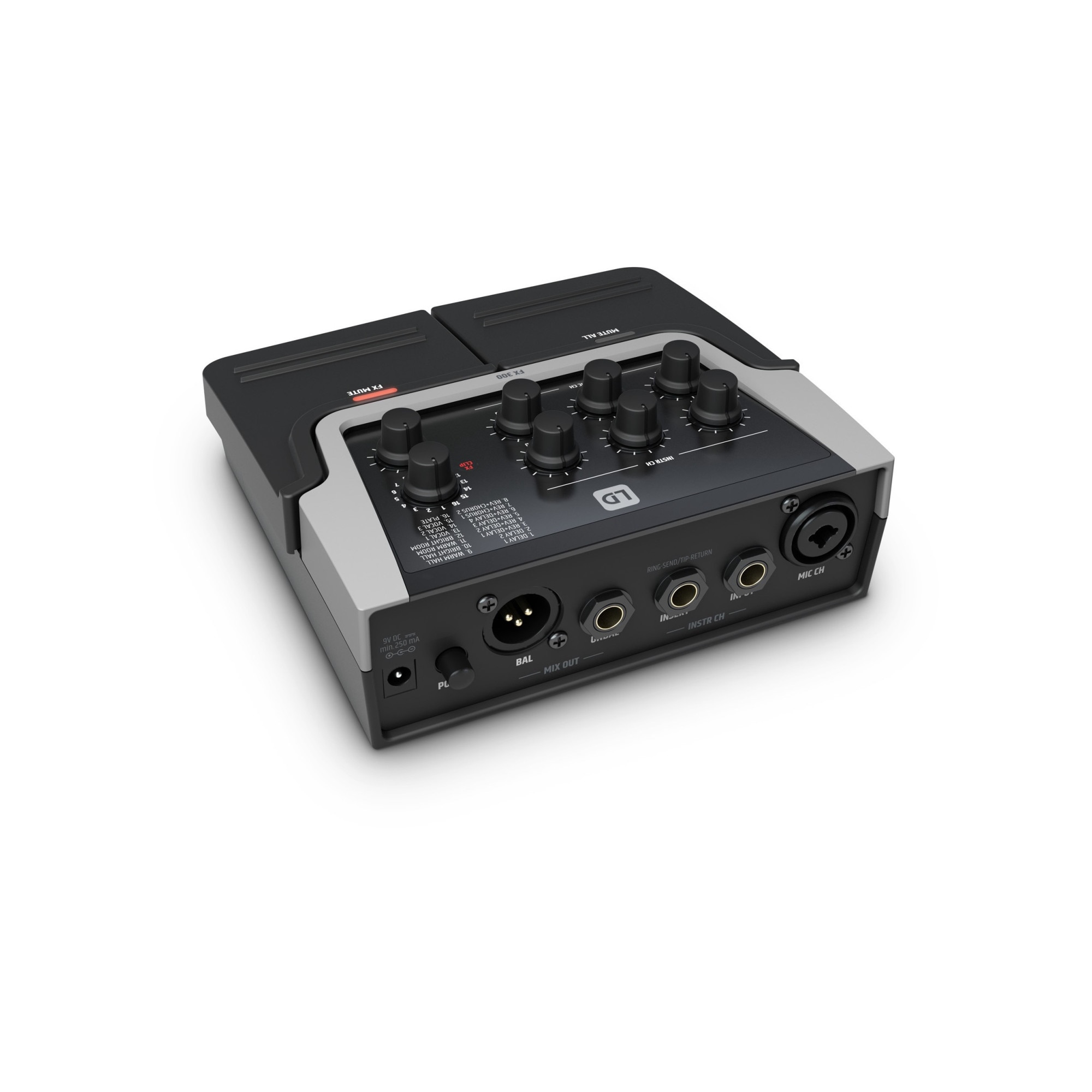 Pedala de efecte, LD Systems, FX 300, Plastic, Negru - eMAG.ro