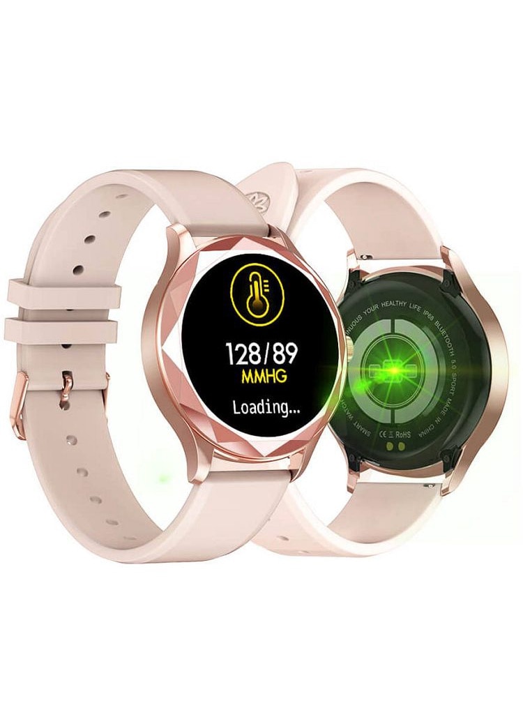 Ceas de dama, Pacific, IP68, Smart, Plastic, Roz - eMAG.ro