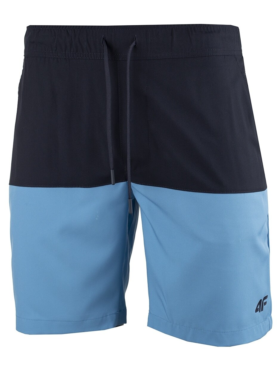 Slipi barbati, 4F, Poliester, Negru/ Albastru, M - eMAG.ro