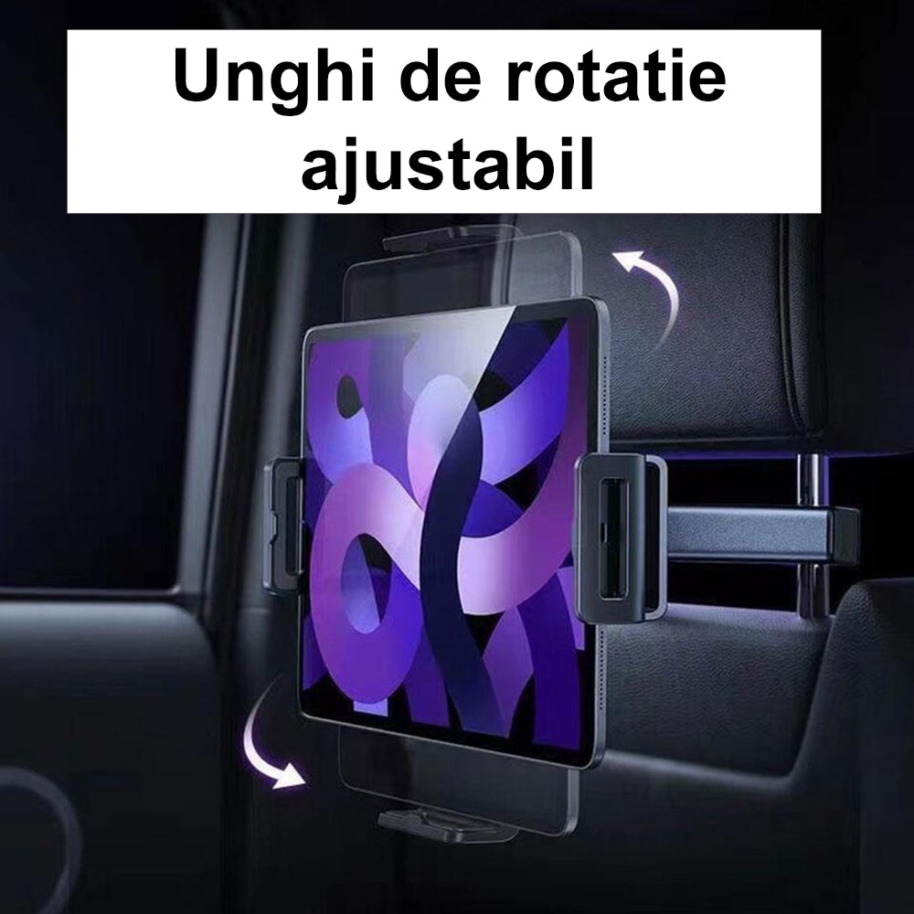 Suport Auto SIKS Pentru Telefon Sau Tableta Cu Prindere In Tetiera ...