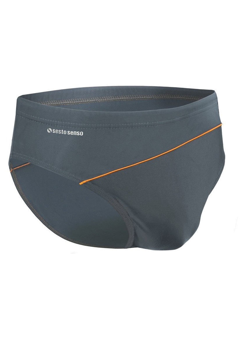 Slip de inot pentru barbati cu uscare rapida, Sesto Senso, Poliamida ...