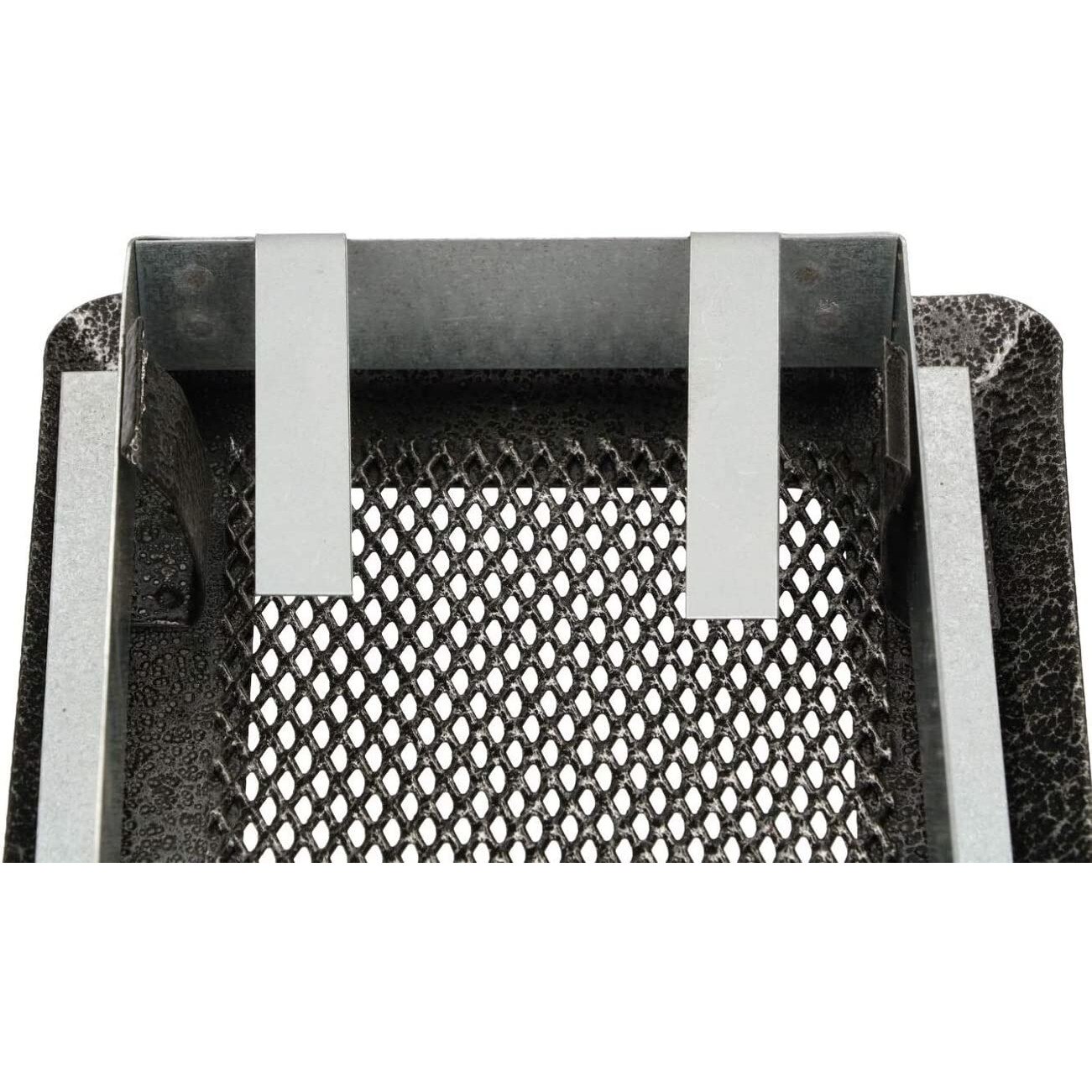 Grila ventilatie semineu, Kotarbau, Metal, 10 x 20 cm, Gri - eMAG.ro