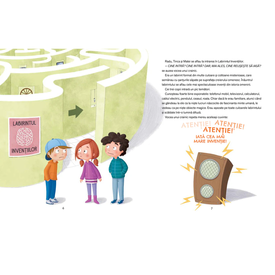 Atentie, atentie! Iata cea mai mare inventie, Olina Ortiz - eMAG.ro