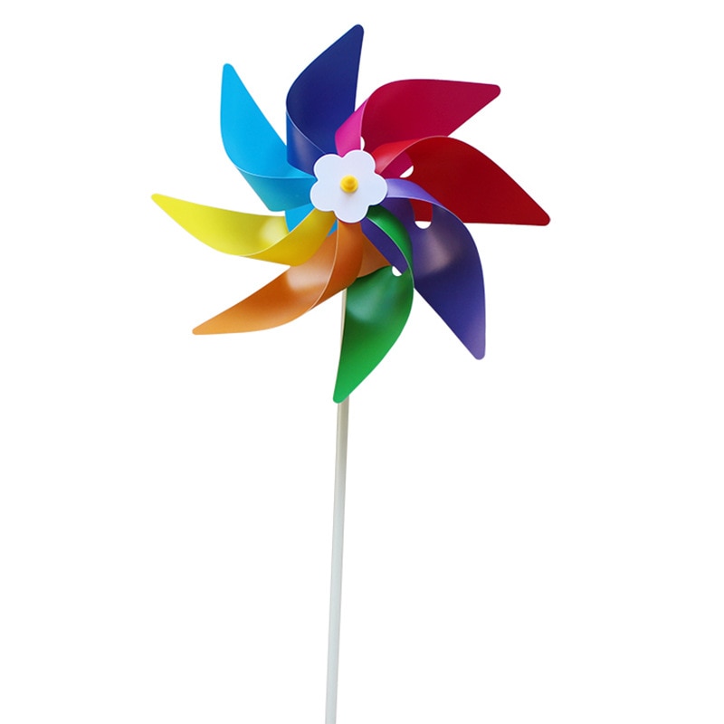 Set 3 mori de vant de gradina, Sunmostar, Plastic, 16cm, Multicolor ...