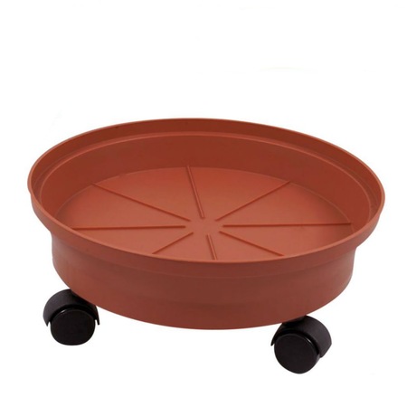 Suport cu roti pentru ghivece, 32x32x12.5cm, Dem Italia - eMAG.ro