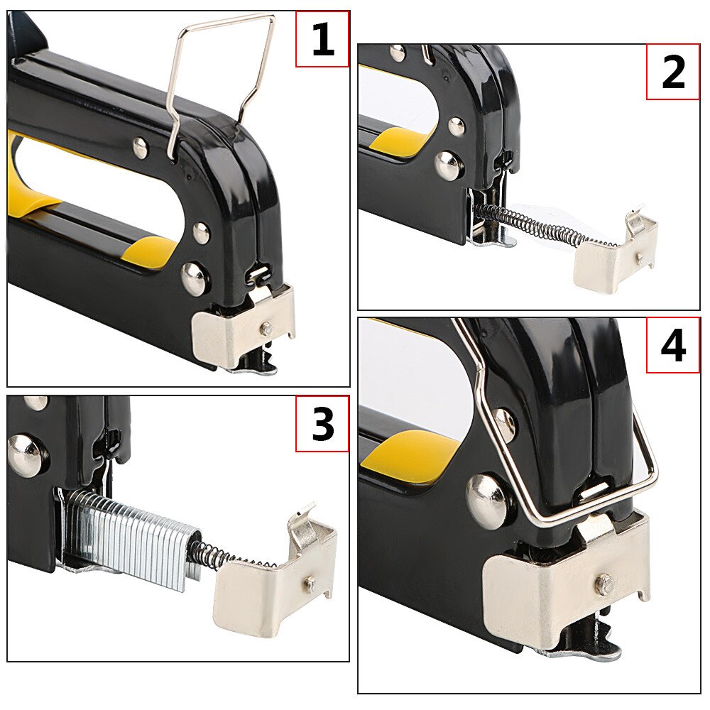 Capsator pentru tapiterie, Sunmostar, Inox, Multicolor - eMAG.ro