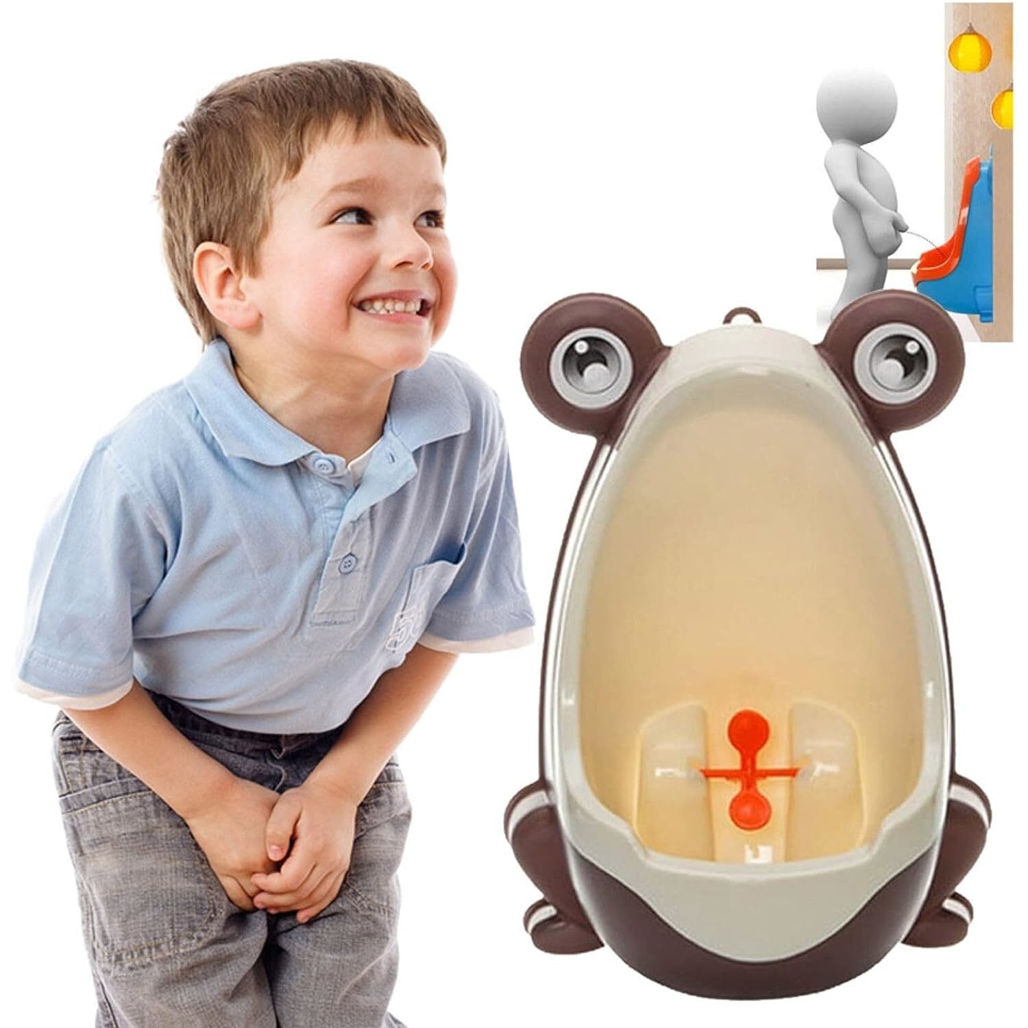 Olita pisoar pentru baieti, Zola®, cu prindere de perete, model ...