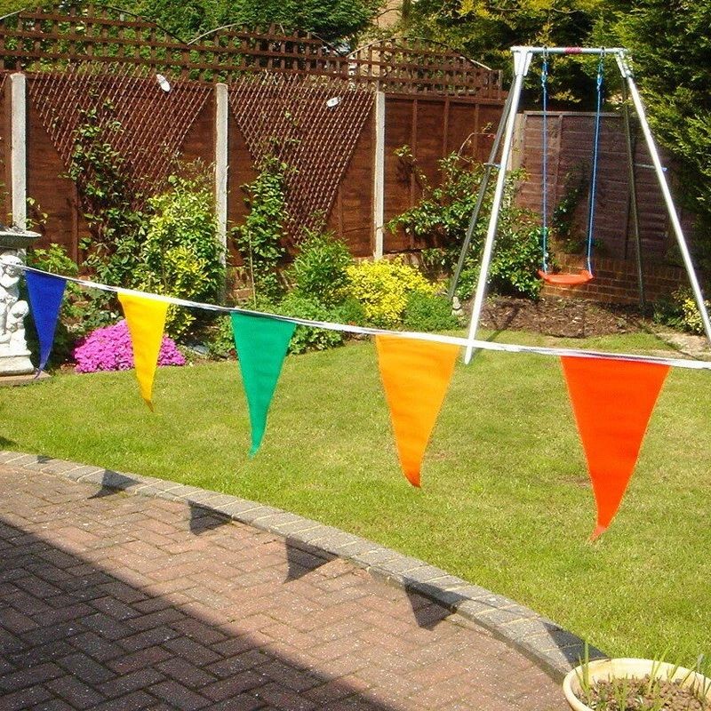 Banner stegulete, PROCART, 48 steaguri multicolore, lungime ghirlanda ...