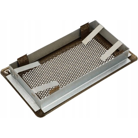 Grila ventilatie semineu, Kotarbau, Metal, 10x20 cm, Auriu - eMAG.ro