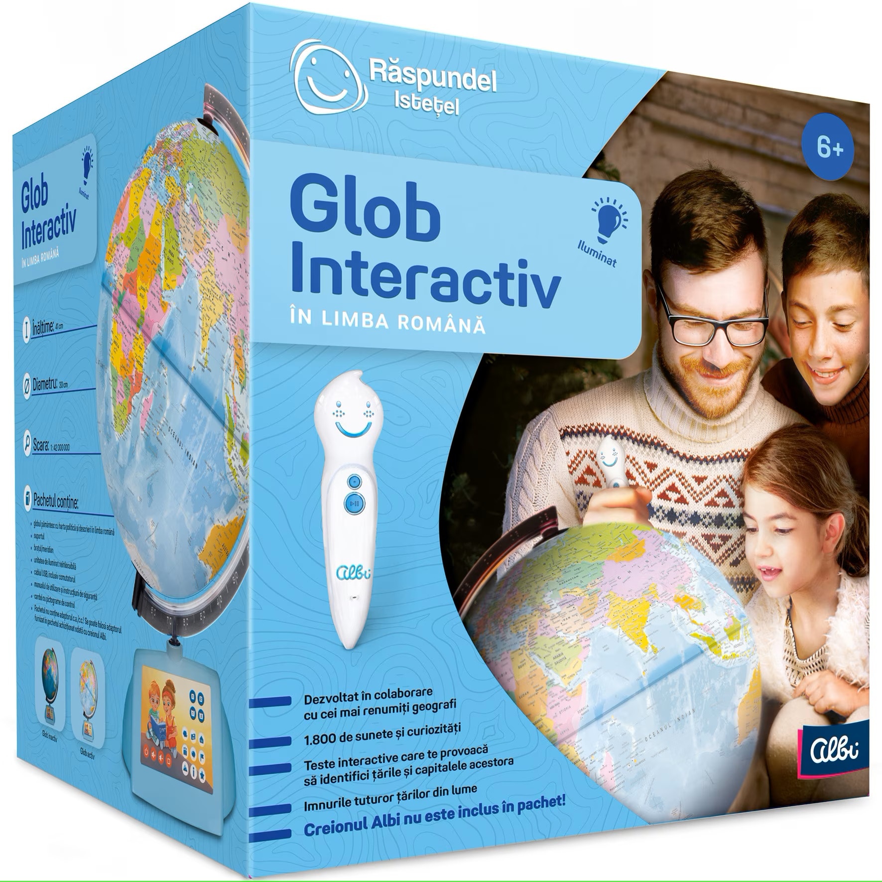 Pachet Raspundel Istetel - Glob interactiv + Creion interactiv Albi 2.0 ...