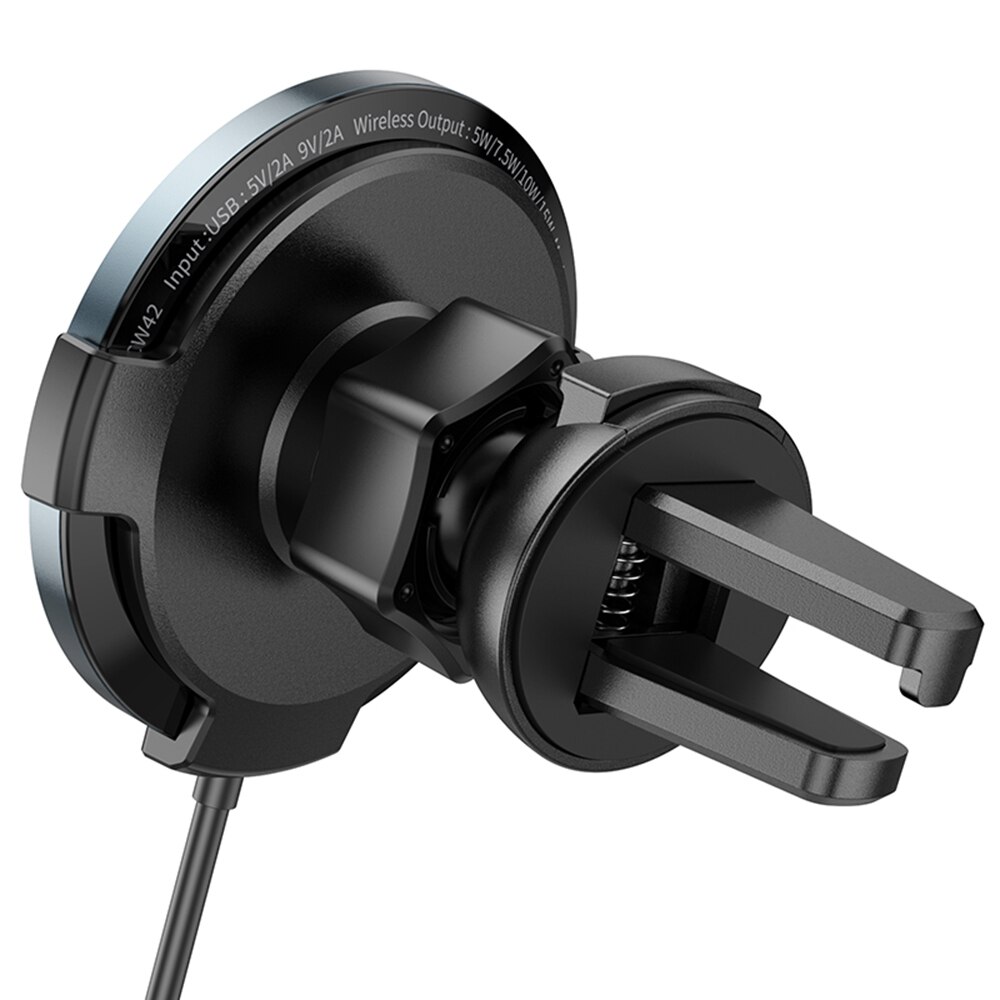 Suport auto Hoco - Incarcare Wireless, Discovery Edition (CW42) - MagSafe Compatible, 15W ...