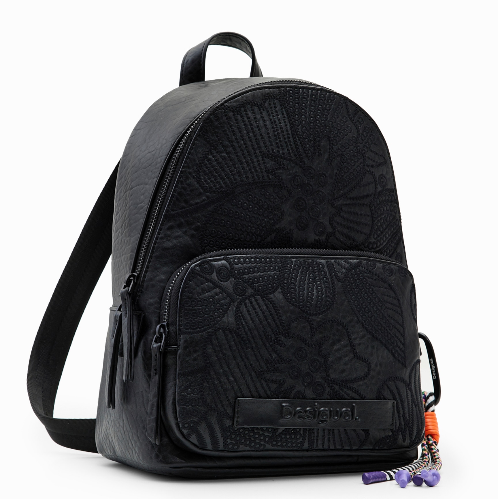 Rucsac dama negru 23WAKP12, Desigual, 23,8 x 12 x 30,5 cm - eMAG.ro