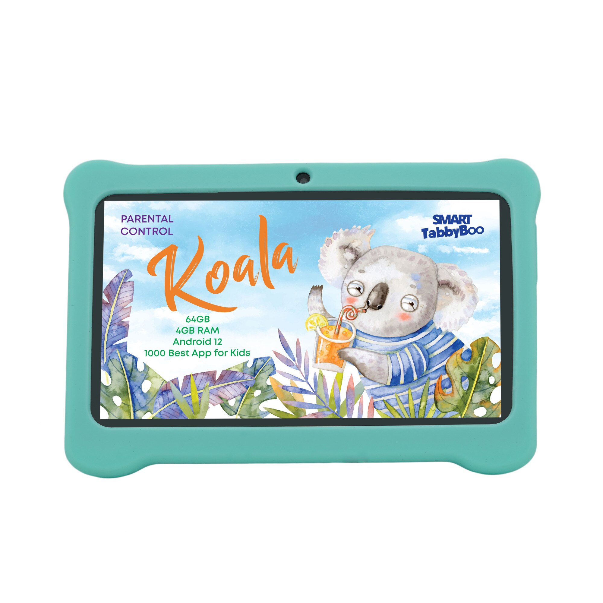 Tableta SMART TabbyBoo Koala Fun, 4GB RAM, 64GB, Android 12 cu control ...