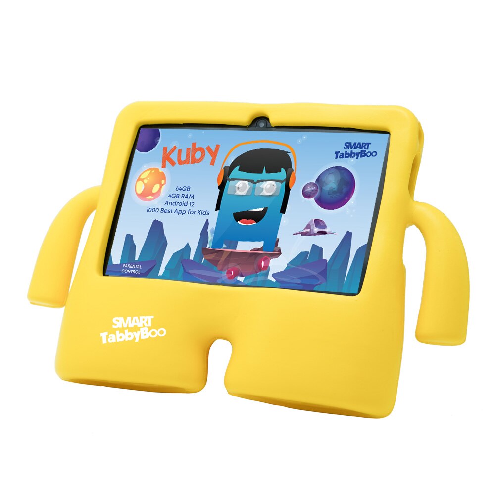 Tableta SMART TabbyBoo Kuby Fun, 4GB RAM, 64GB, Android 12 cu control ...