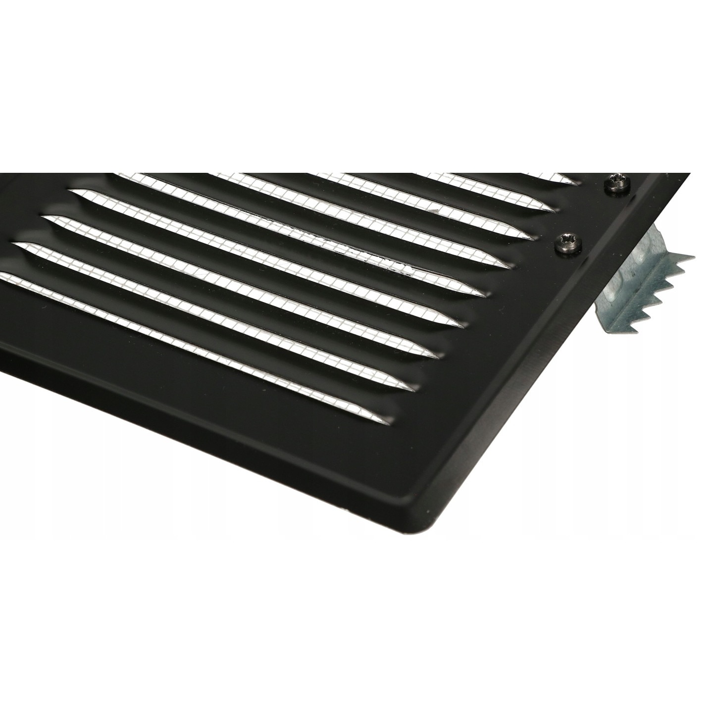 Grila ventilatie semineu, Kotarbau, 14 x 21 cm, Metal, Negru - eMAG.ro