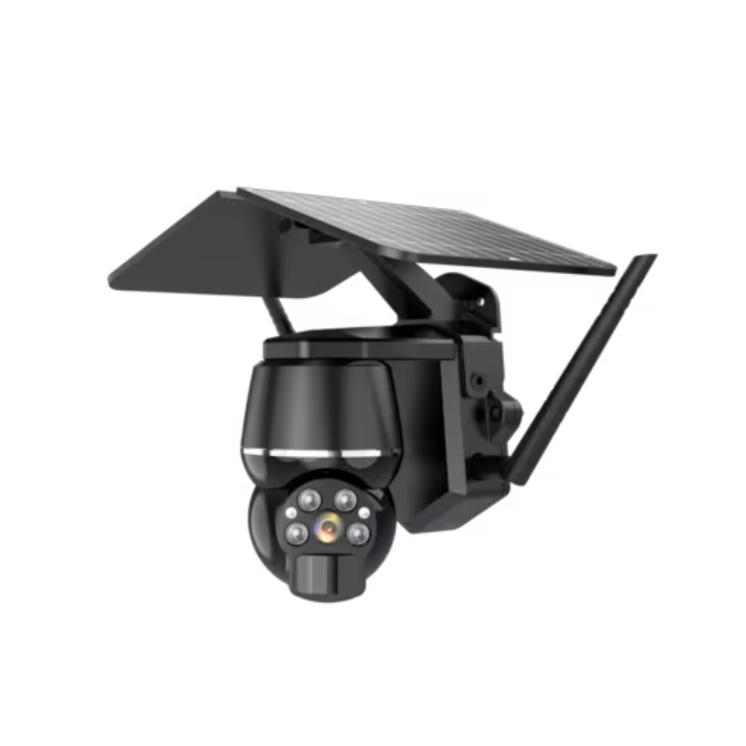 Camera Supraveghere cu Cartela Sim si Panou Solar 4G, Rezolutie 5MP ...