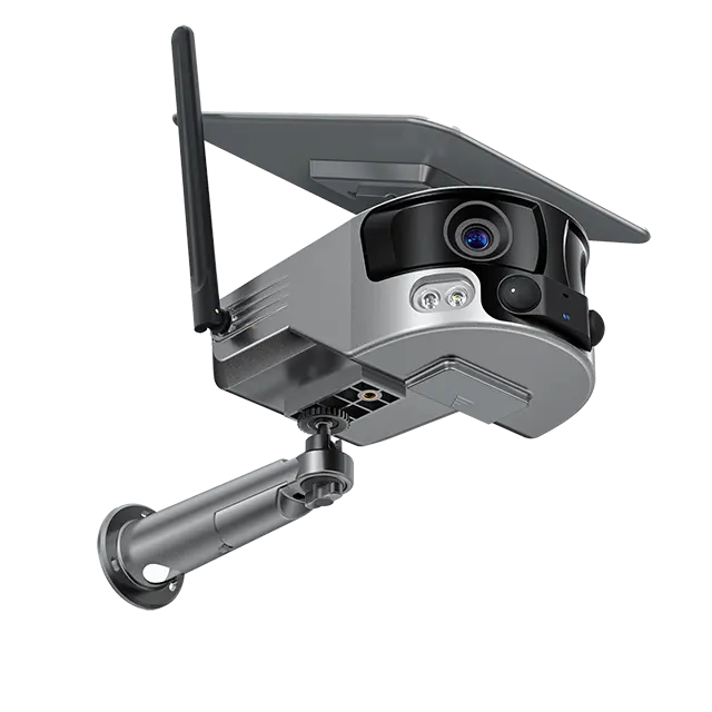 Camera Supraveghere Exterior Wifi Solara Panoramic 4K, 8MP, ZOOM 4X ...