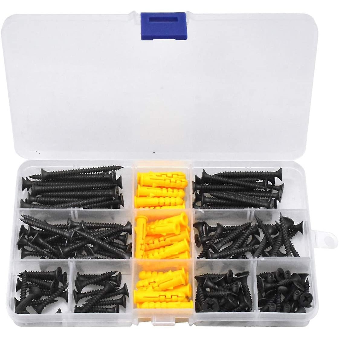 Set suruburi Phillips, Pentru lemn, M3.5, Negru/Galben - eMAG.ro