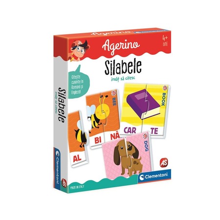 Joc educativ pentru copii Silabe si Desene, ATU-083893 - eMAG.ro