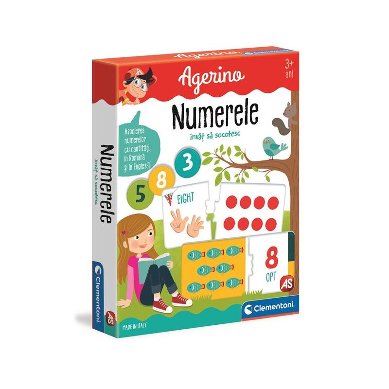 Joc educativ pentru copii Numere si Desene, ATU-083894 - eMAG.ro