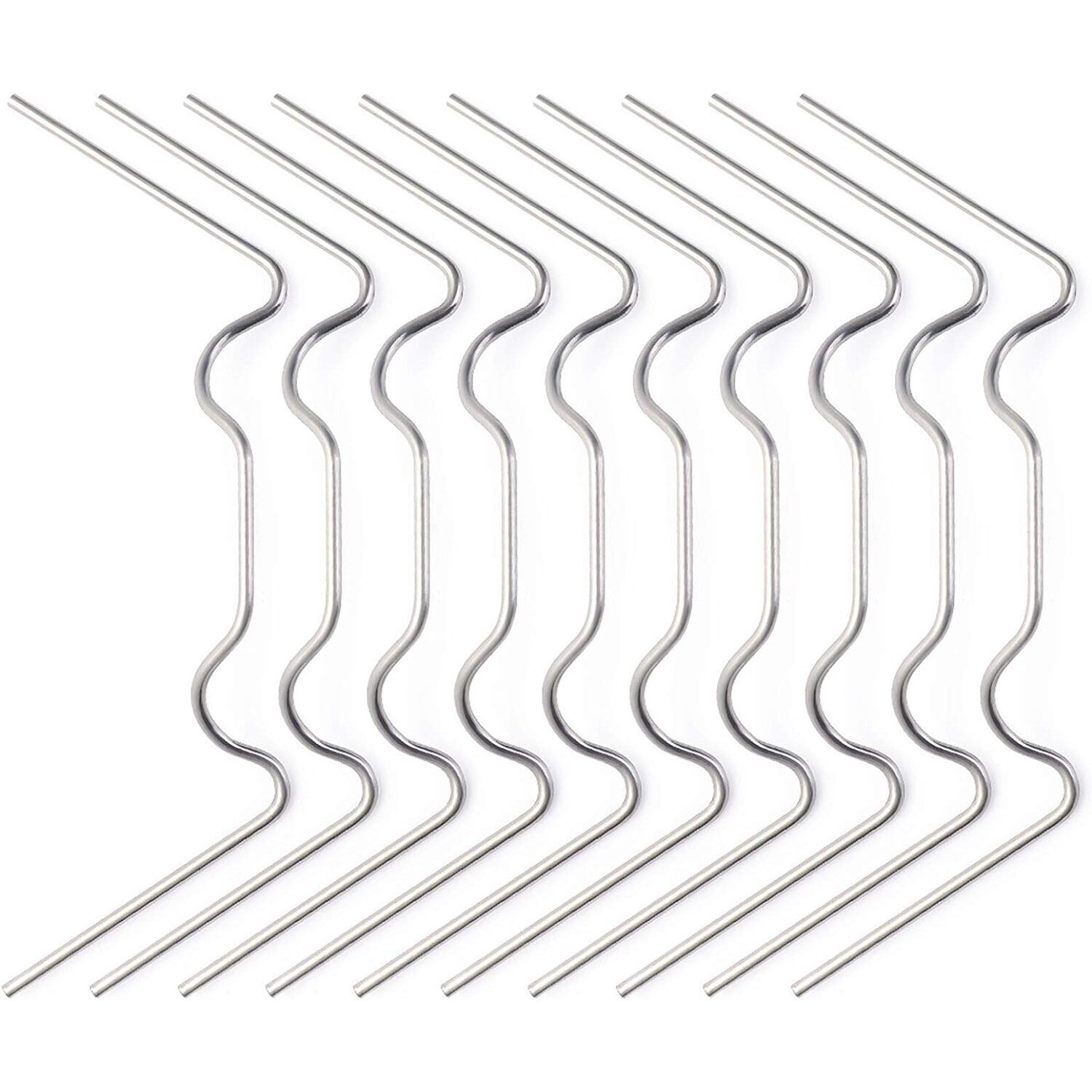 Cleme pentru sera, Inox, 20 buc - eMAG.ro