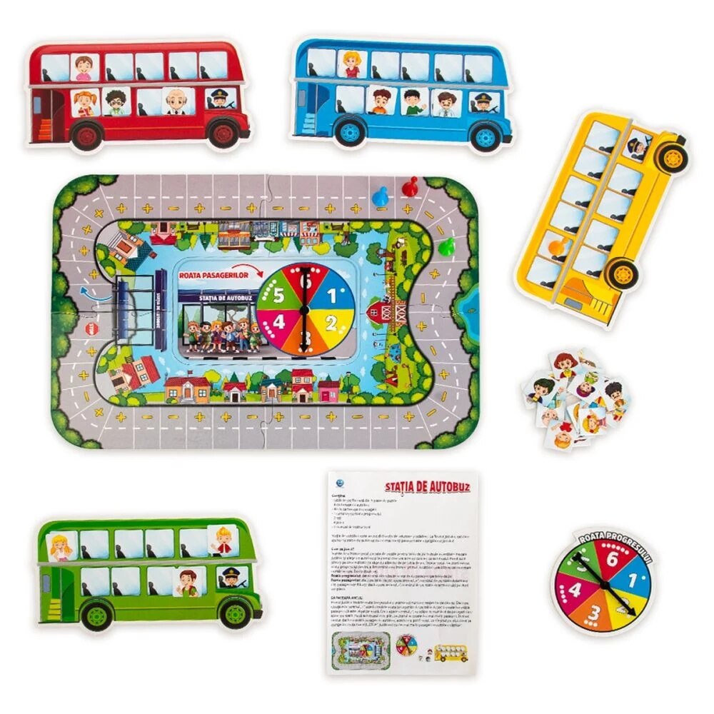 Joc educativ, Smile Games, Statia de Autobuz - eMAG.ro
