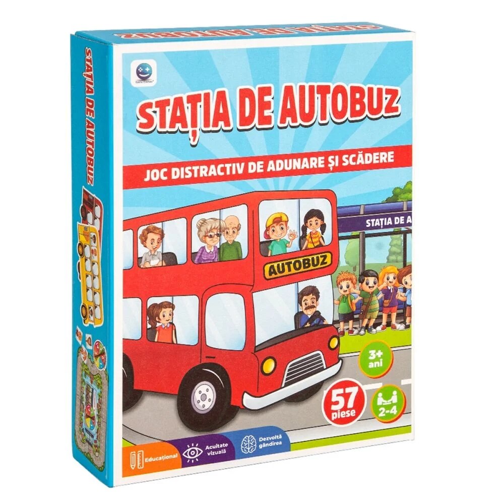 Joc educativ, Smile Games, Statia de Autobuz - eMAG.ro