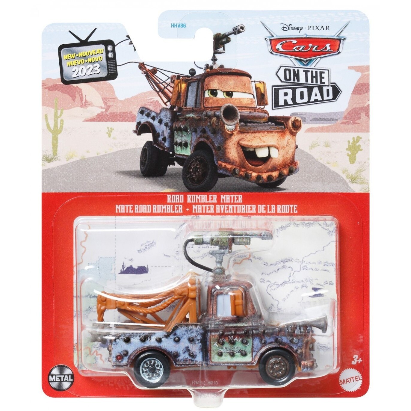 Cars 3 - Road Rumbler Mater, 9 cm - eMAG.hu