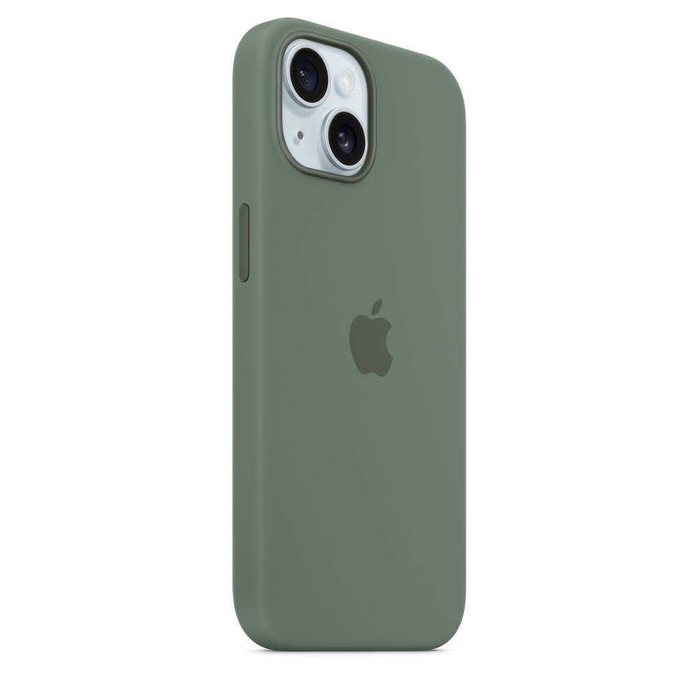 Husa de protectie Apple Silicone Case with MagSafe pentru iPhone 15 ...
