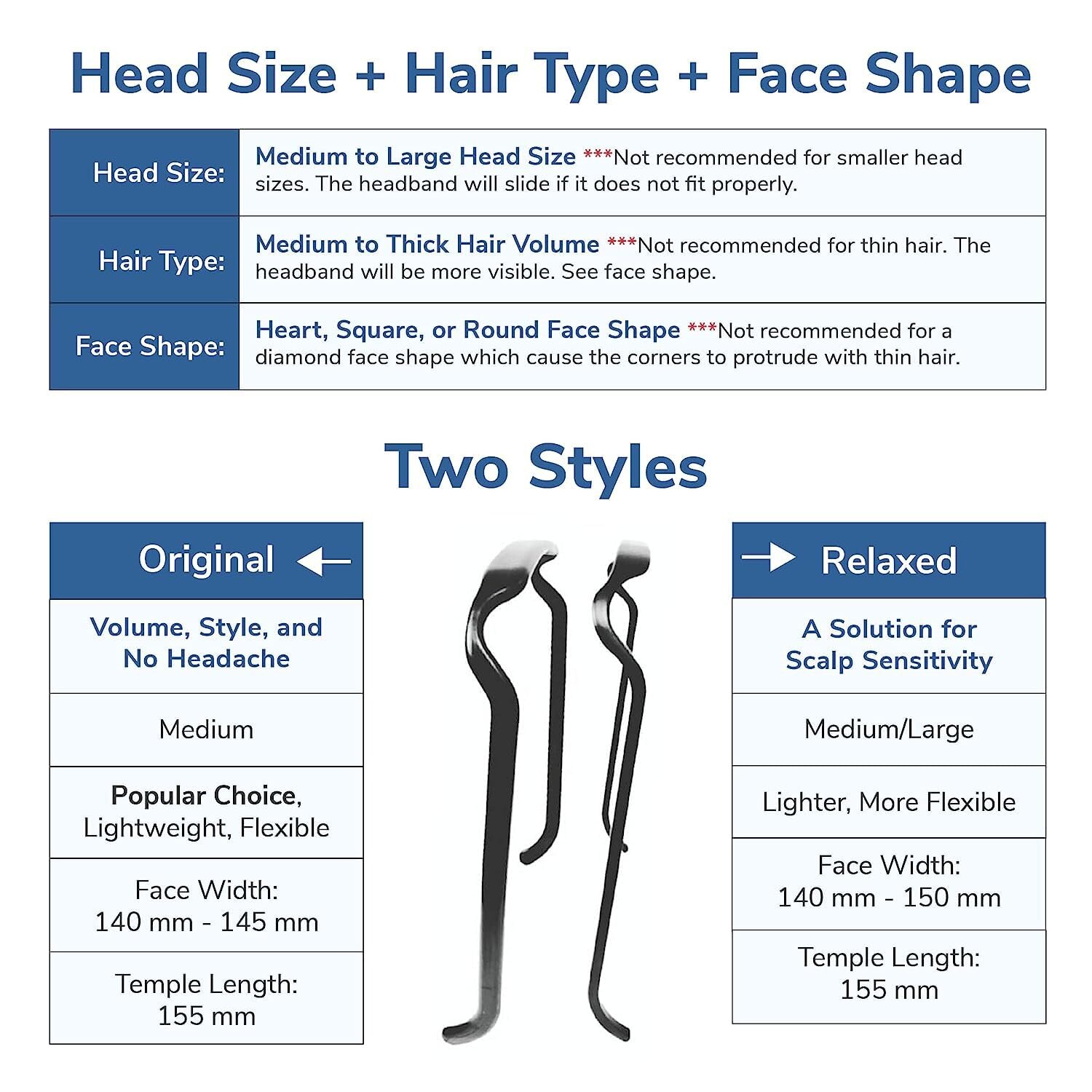 Set 2 bentite de par, MorFansi, Unisex, Plastic, invizibil, Negru - eMAG.ro