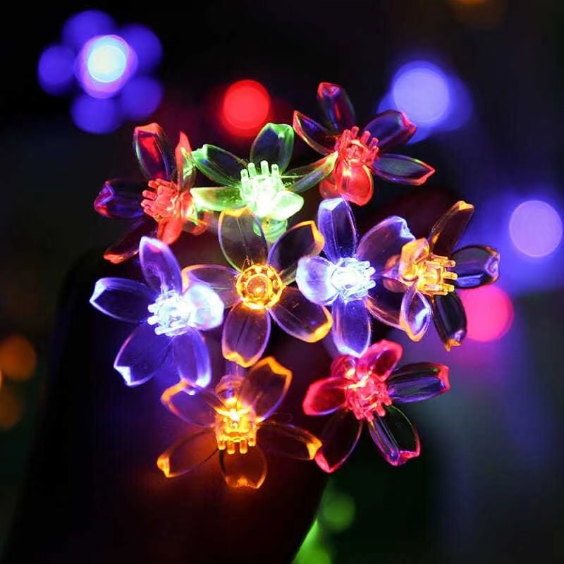 Instalatie de Cracium, Solare, ZYuuan, 8 moduri, 12.2m, 100 Becuri ...