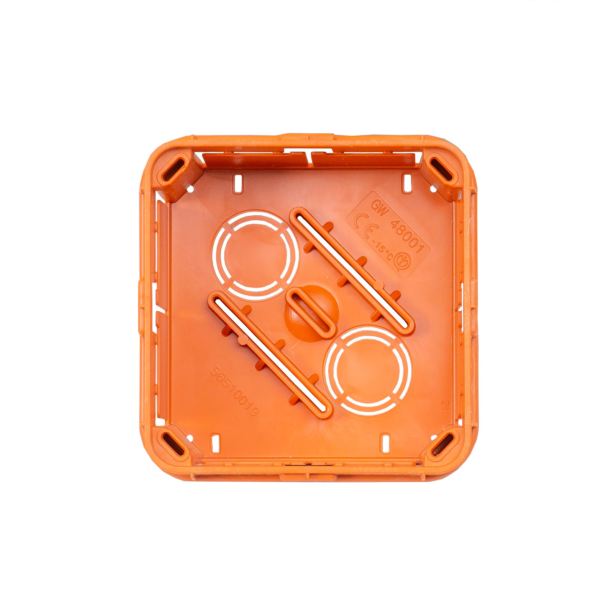 Doza de legatura cu capac, montaj incastrat, 92x92x45mm, Gw 48001 / EXT ...