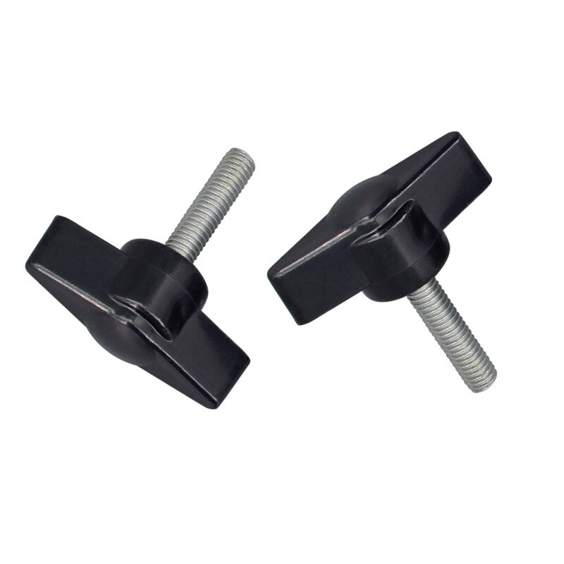 Set 5 suruburi de strangere manuala, Sunmostar, Otel, Negru/Argintiu ...