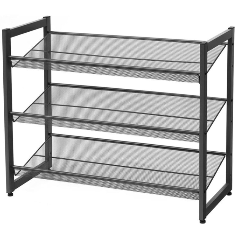 Pantofar Industrial din Metal cu 3 Rafturi Ideal pentru Incaltaminte ...