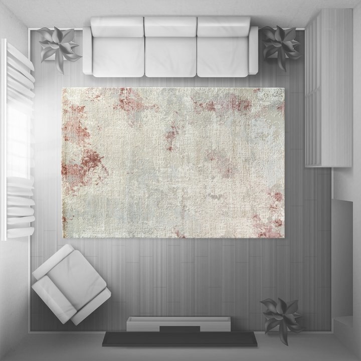 Covor Nova Azure Roz Living, Dormitor 120 x 200 - eMAG.ro