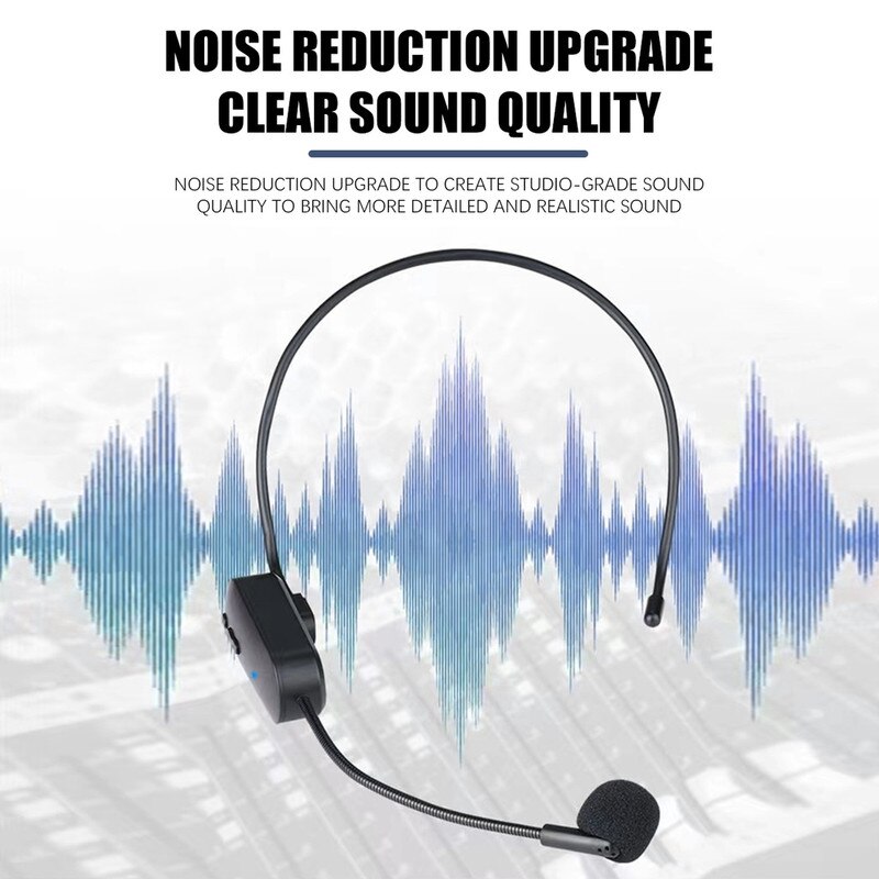 Microfon, Wireless, Pentru amplificator audio, Negru - eMAG.ro