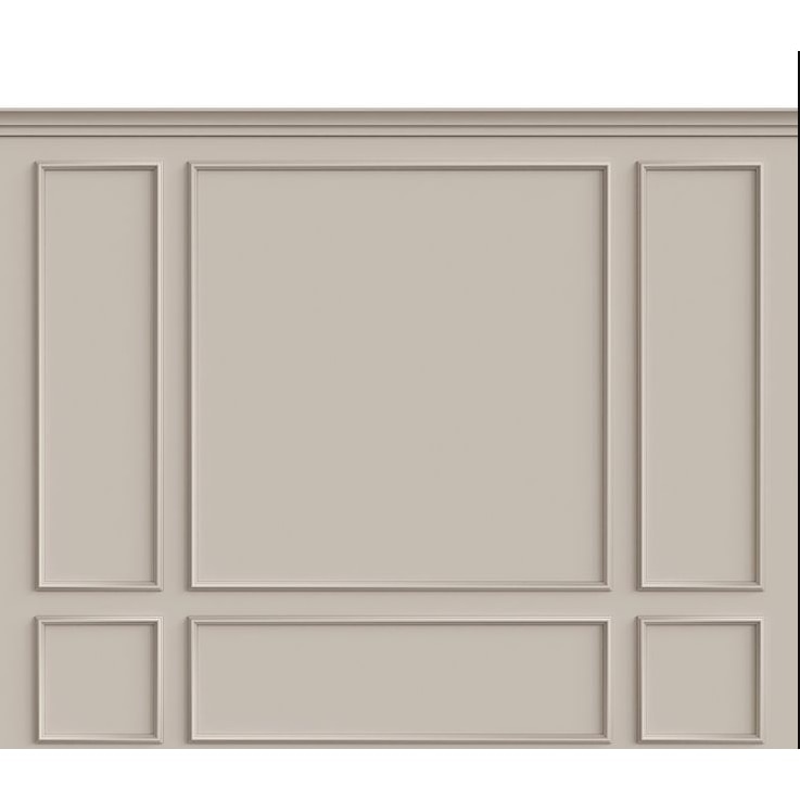 Brau decorativ din duropolimer, Profil ornamental perete 240x4x2 cm ...