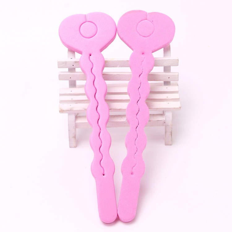 Set 18 Bigudiuri de par, Sunmostar, spuma, roz - eMAG.ro