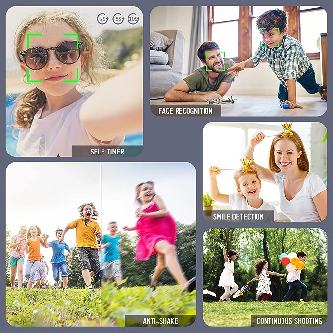 Aparat foto digital, compact vlogging 48MP 2.7K / 20FPS Ecran LCD 2.7 ...