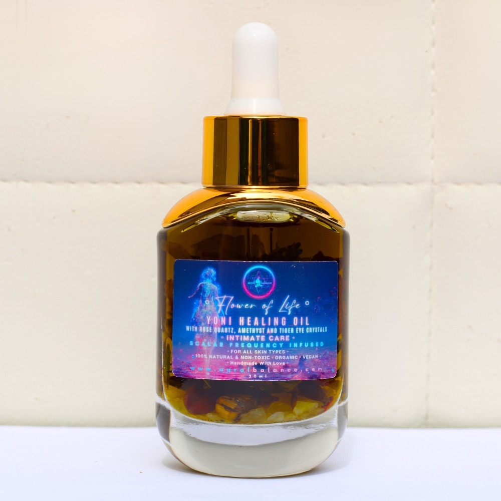 Ulei vindecator pentru Igiena Intima Incarcat cu Cristale si Frecvente ...